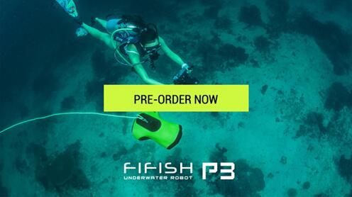 全球首款专业级水下拍摄机器人FIFISH 1.24日海外众筹上线_河南频道_凤凰网